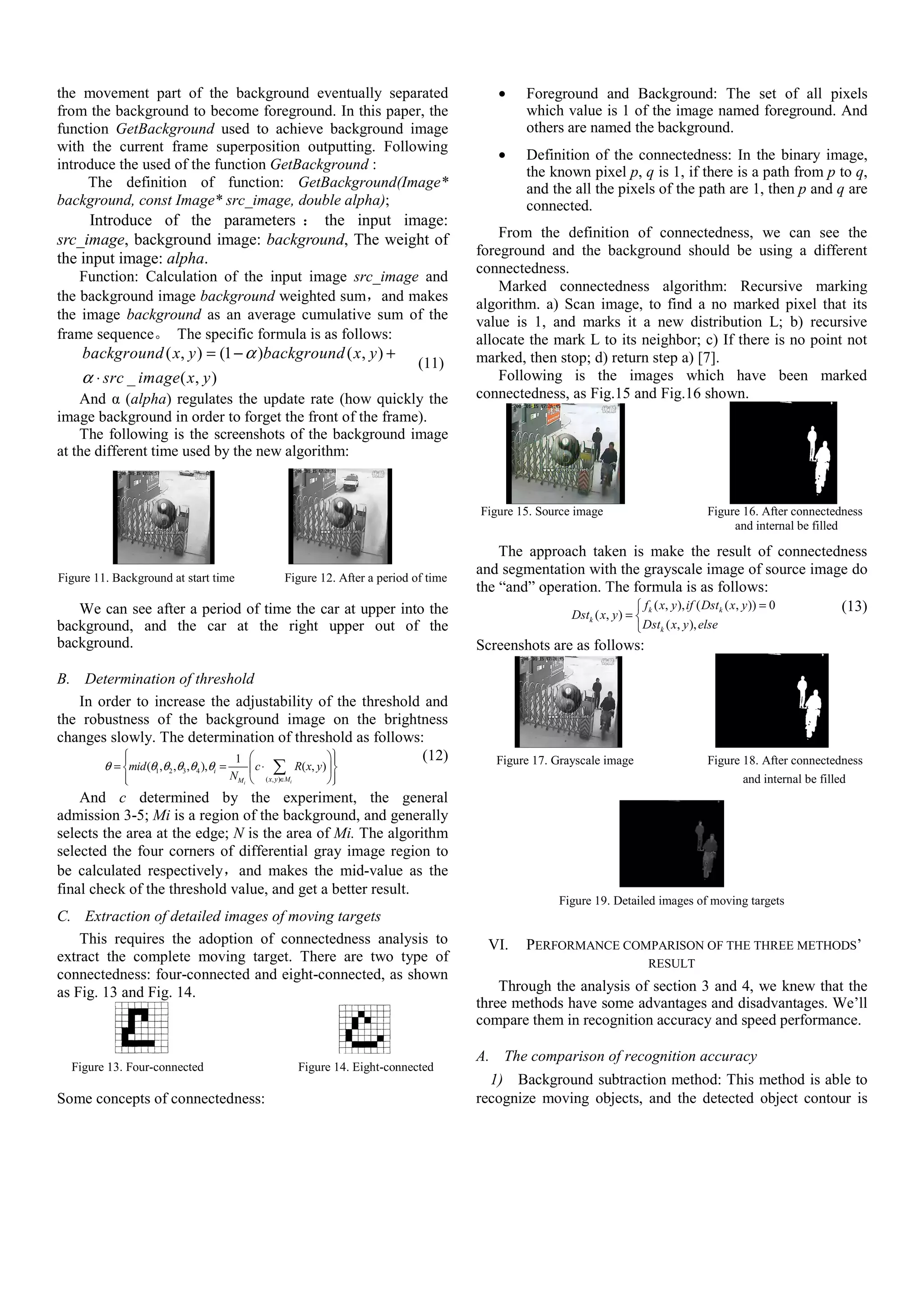 A Moving Target Detection Algorithm Based On Dynamic Background Pdf