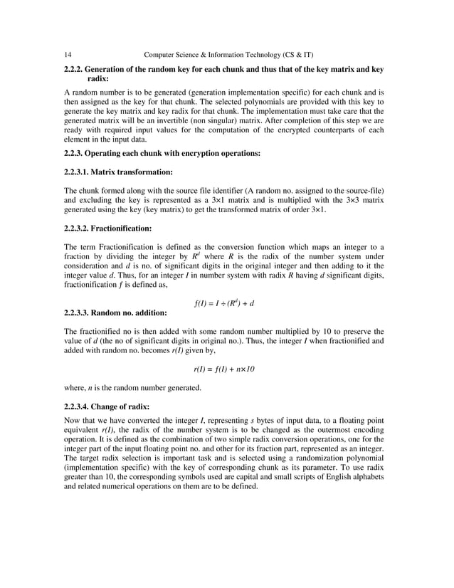 A NEW CRYPTOSYSTEM WITH FOUR LEVELS OF ENCRYPTION AND PARALLEL PROGRAMMING | PDF
