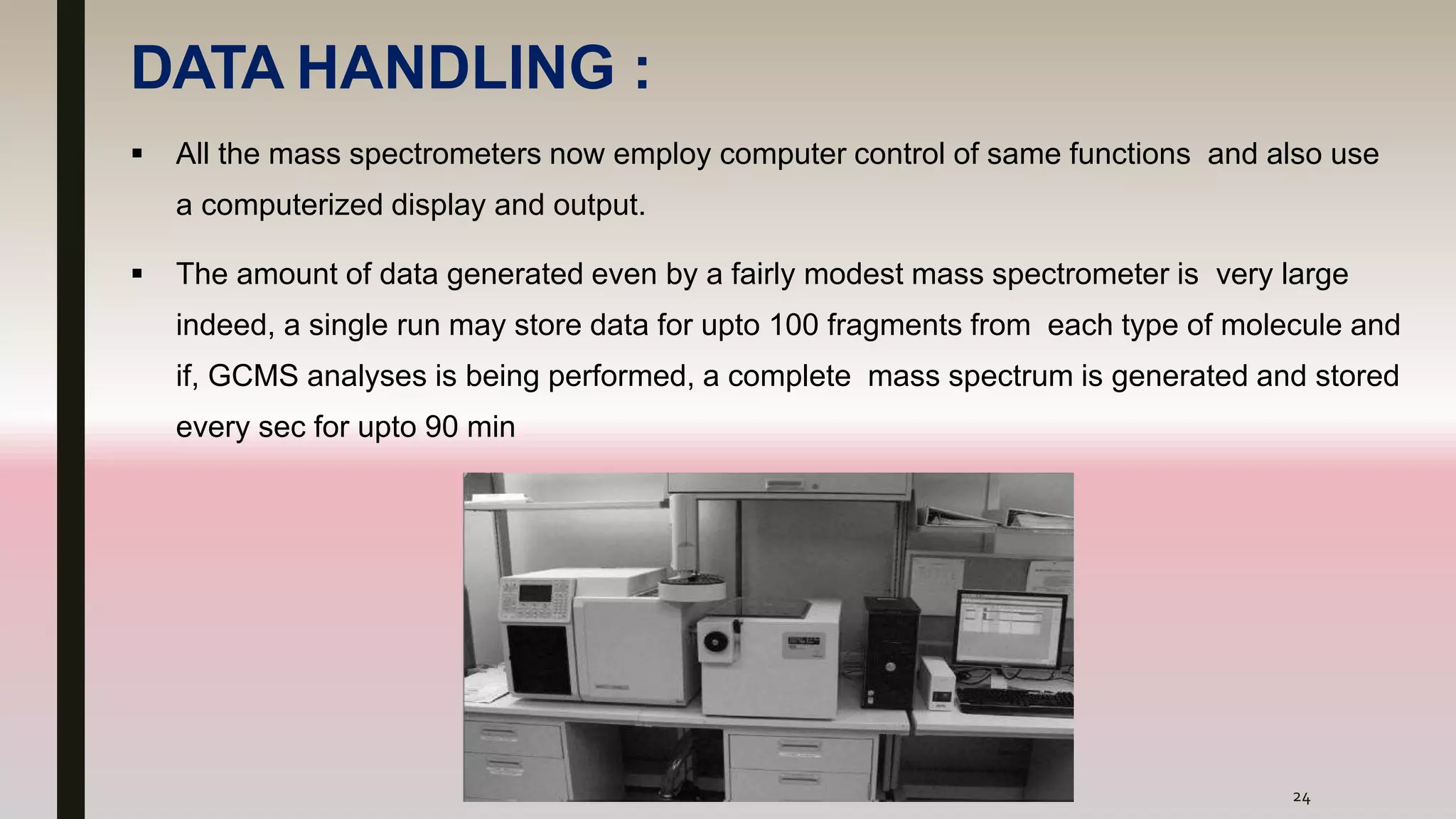 GAS CHROMATOGRAPHY-MASS SPECTROSCOPY [GC-MS] | PPTX