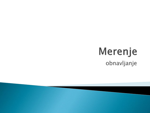 42. merenje | PDF