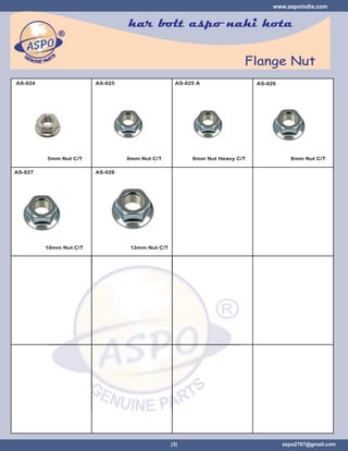 ASPO CATALOUGE | PDF