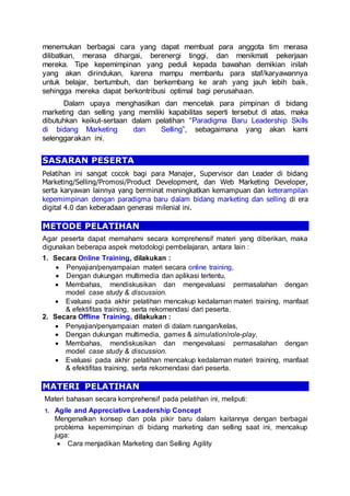 (2022) Silabus Training "New Paradigm of LEADERSHIP Skills" in ...