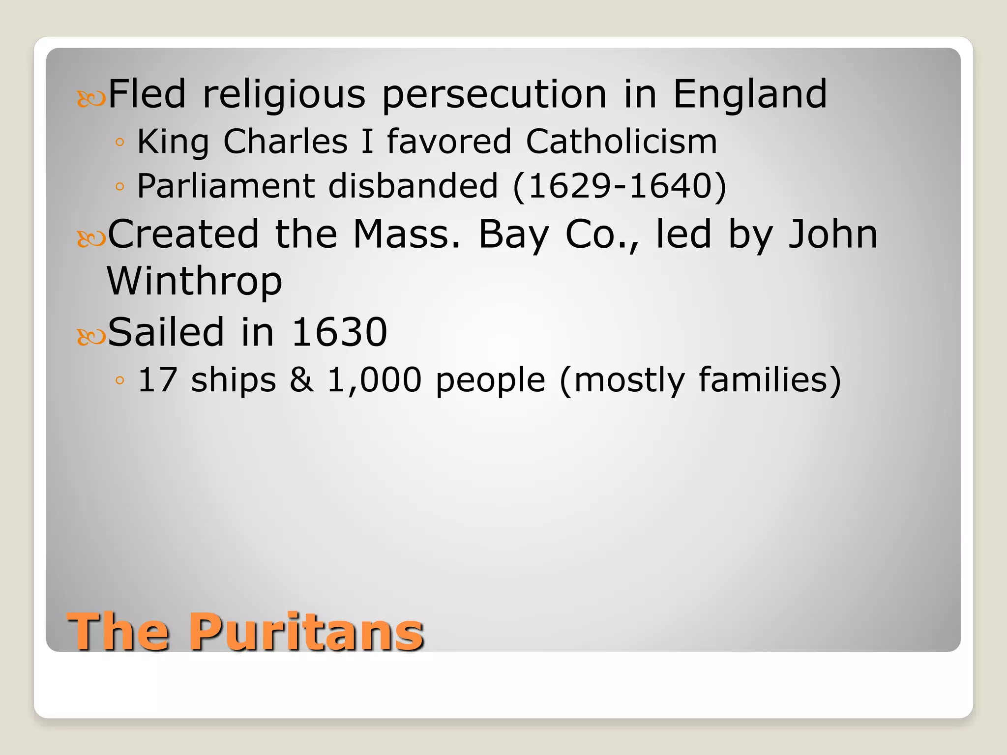 New England Colonies | PPT