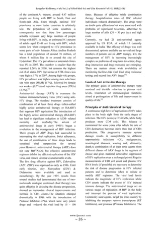 Highly active antiretroviral therapy: Incidence of adverse drug ...