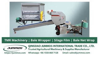 bale wrapper, tmr machinery, tmr mixer, silage film manufacturer, bale ...