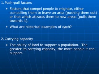 4.2 - Population Geography | PPT