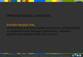 4.2 (System) Design For Social Equity And Cohesion Vezzoli 07 08 (28.10 ...