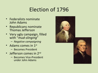 4.2 The Birth Of Political Parties | PPT