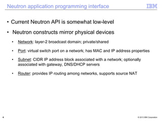 Neutron Networking: Service Groups, Policies and Chains | PPT
