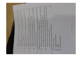 BPUT MCA 4th sem 2014 | PPT