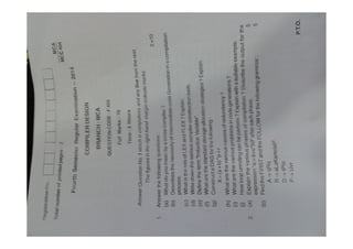 BPUT MCA 4th sem 2014 | PPT