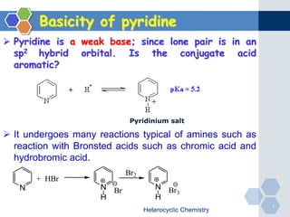 Six membered aromatic heterocyclic pyridine | PPT