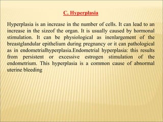Cellular adaptations | PPT
