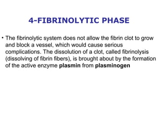 Blood coagulation mechanism and hemostasis | PPT