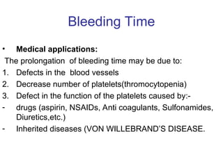 Blood coagulation mechanism and hemostasis | PPT
