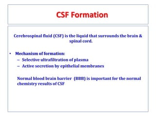 Cerebrospinal fluid analysis | PPT