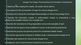 The importance of the recipe in the preparation of GP Doses. Recipe and ...