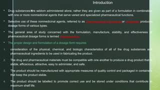 The importance of the recipe in the preparation of GP Doses. Recipe and ...