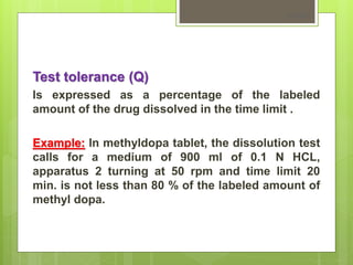 dissolution test apparatus | PPT
