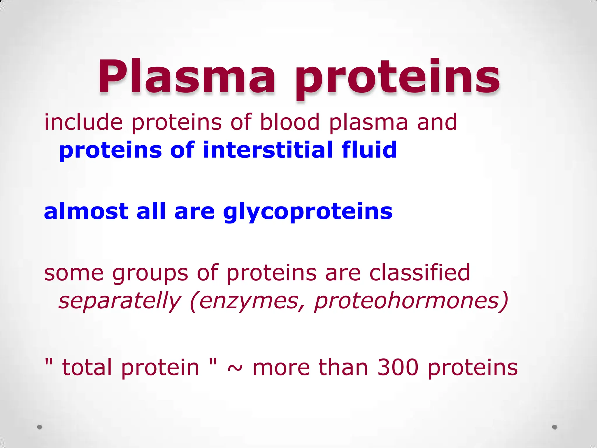 Plasma proteins and their uses, how they are seen | PPTX