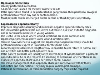 appendicitis acute n chronic . | PPTX
