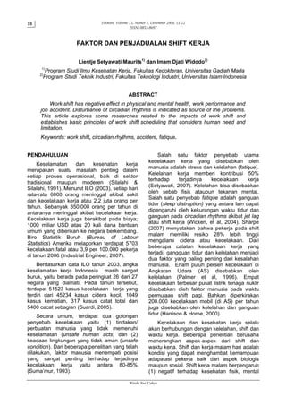 42037336 kerja-shift | PDF