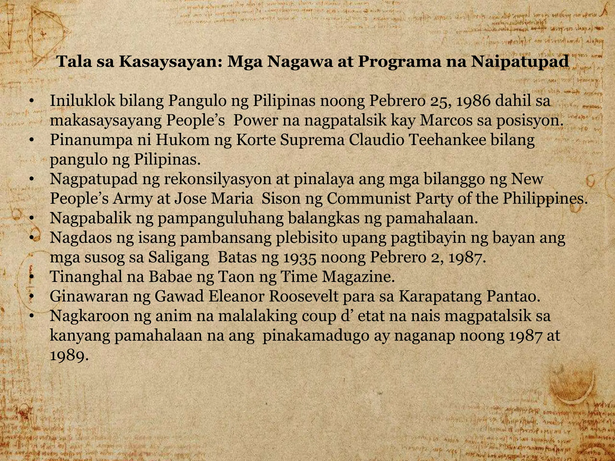 420506006-Mga-Pangulo-Ng-Pilipinas-at-Ang-Kanilang-Mga-Programa-Copy.pptx