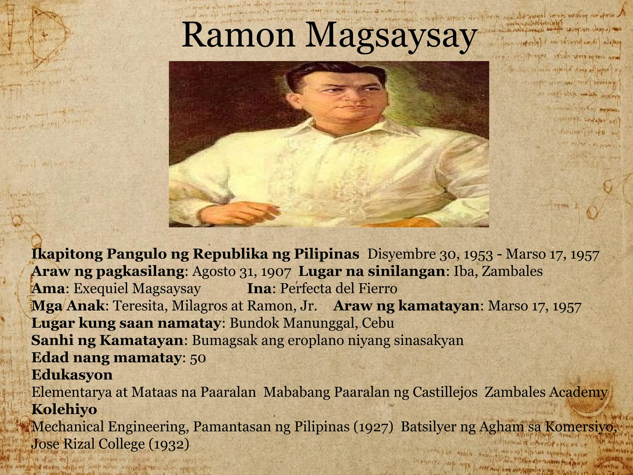 -mga-pangulo-ng-pilipinas-at-ang-kanilang-mga-programa-copy ...