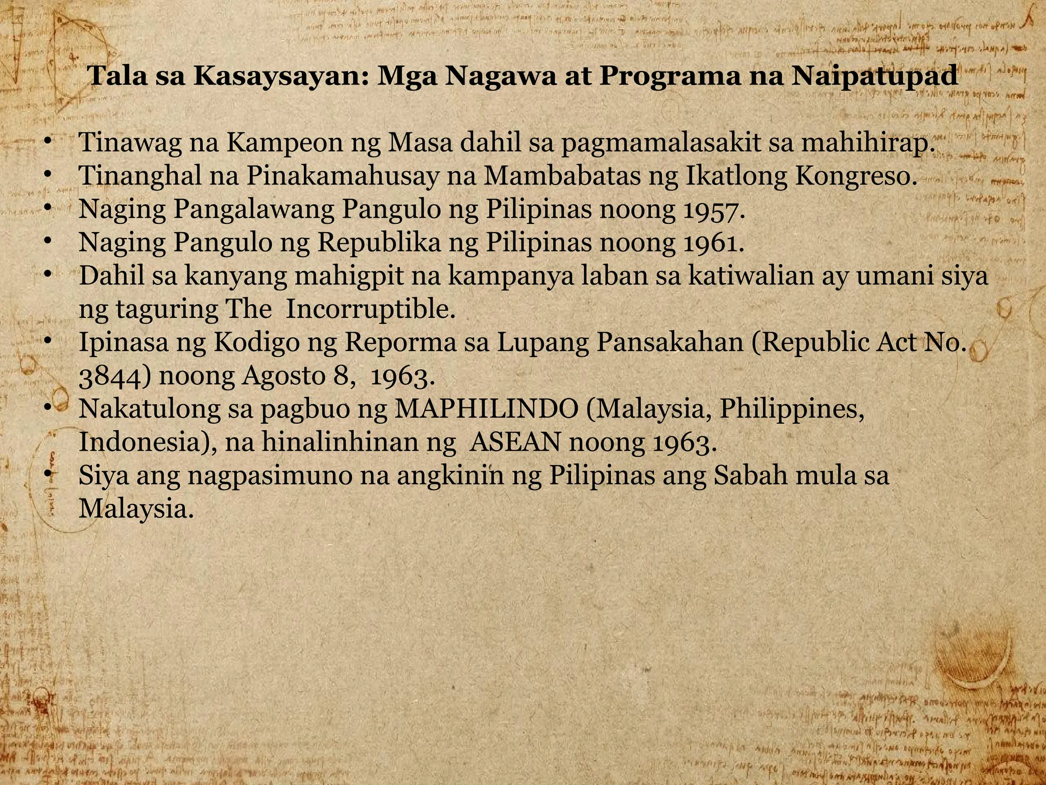 -mga-pangulo-ng-pilipinas-at-ang-kanilang-mga-programa-copy ...
