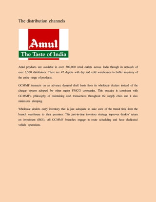 42075322 the-distribution-network-of-amul | DOCX