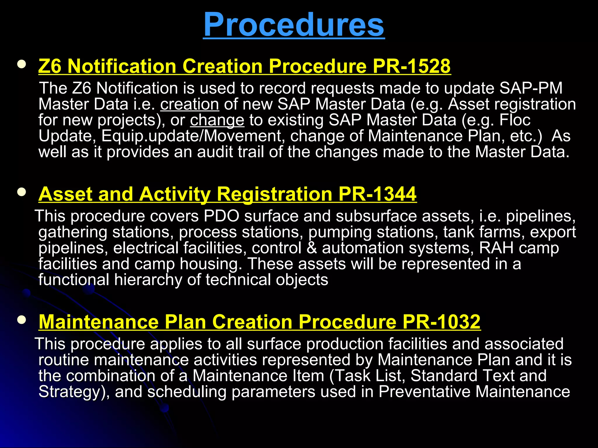 Presentation on SAP Data | PPT