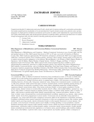 Zachariah Zornes Resume | PDF