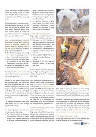 nspca - dog racing | PDF