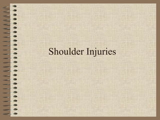 Shoulder injury | PPT