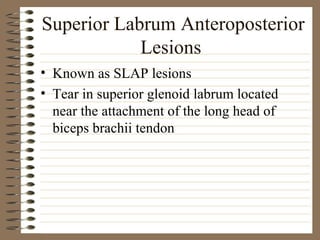 Shoulder injury | PPT