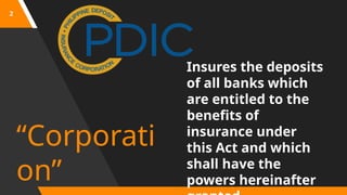 PDIC-Report-Part 1 from RFBT discussion_ | PPTX