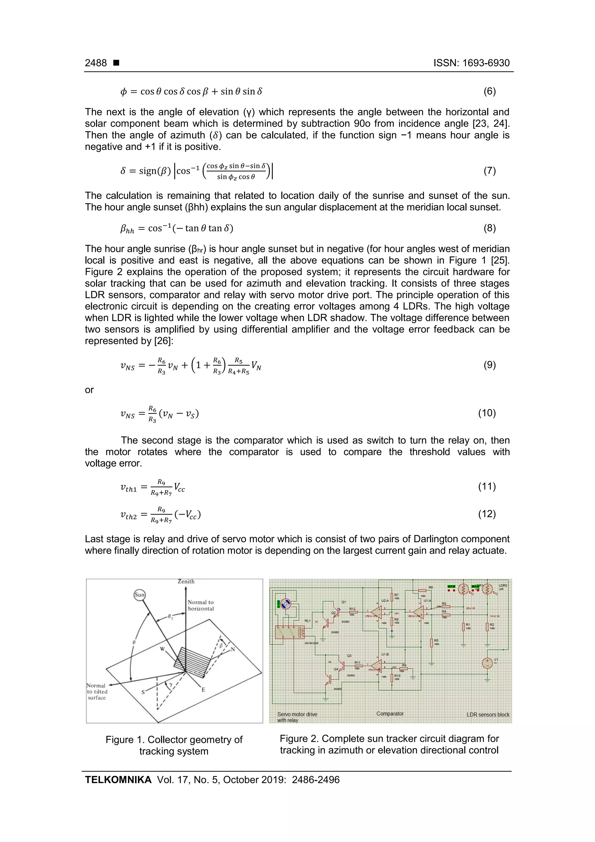 Design and implementation of smart electronic solar tracker based on Arduino | PDF