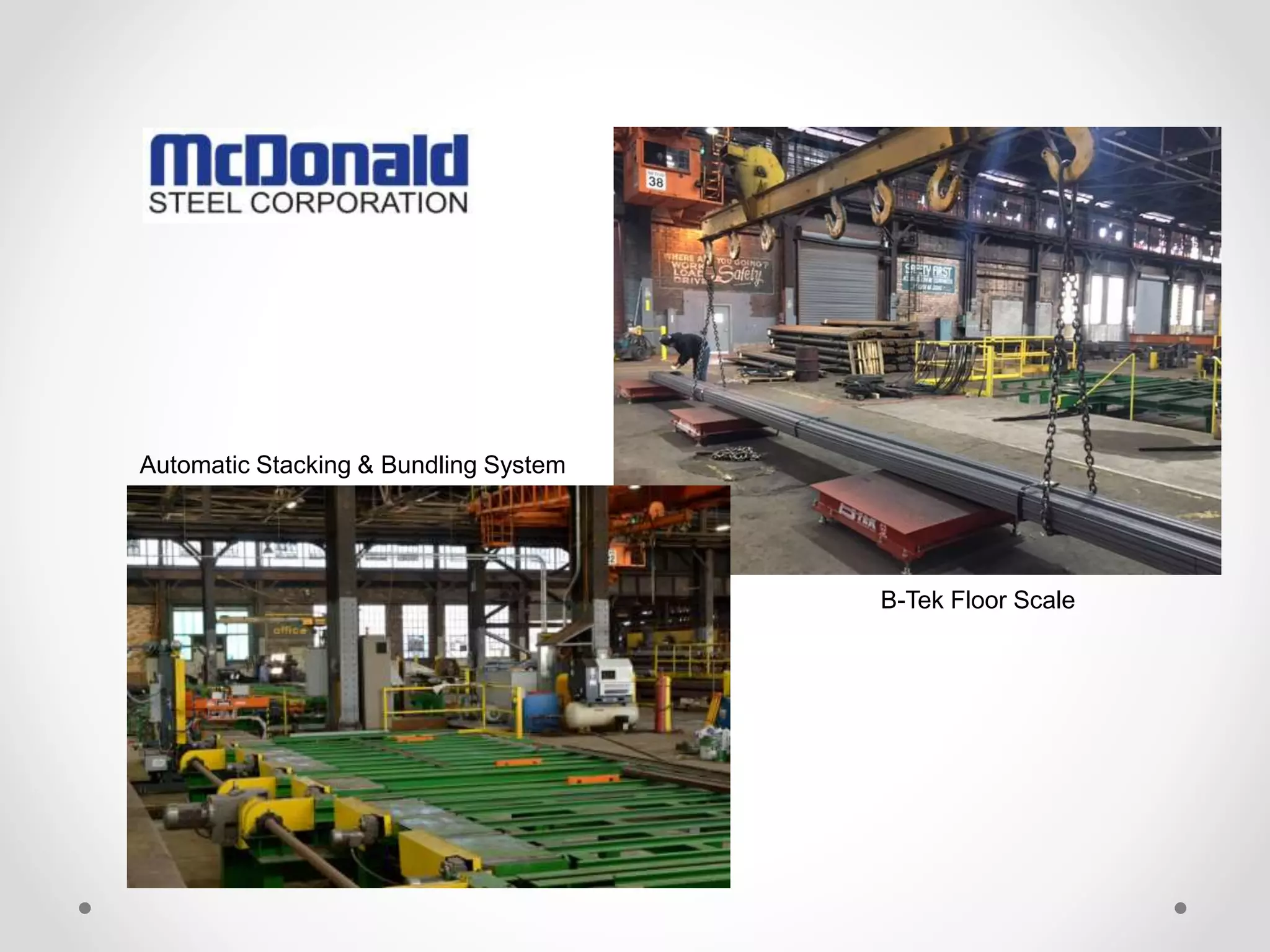 McDonald Steel Presentation | PPTX