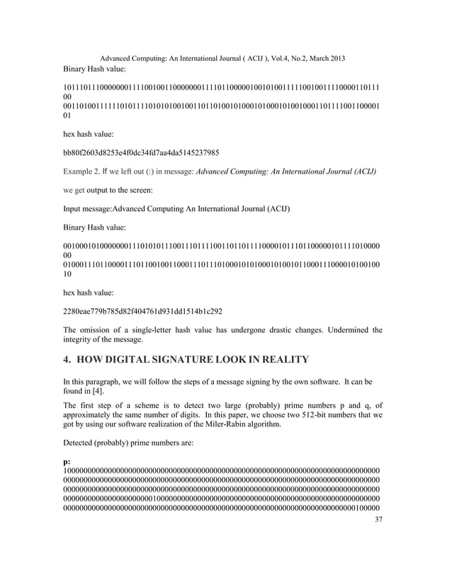 RSA SIGNATURE: BEHIND THE SCENES | PDF