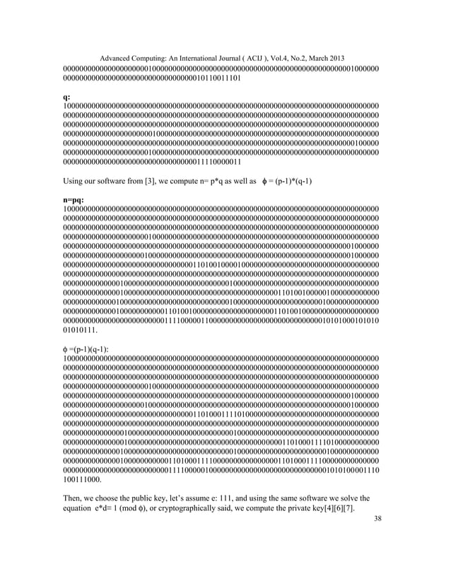 RSA SIGNATURE: BEHIND THE SCENES | PDF