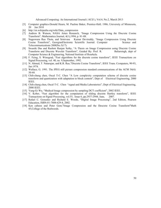 Scaling Transform Methods For Compressing a 2D Graphical image | PDF