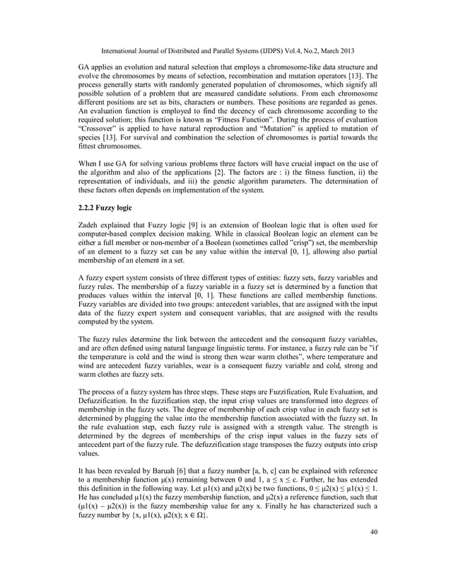 Current Studies On Intrusion Detection System, Genetic Algorithm And Fuzzy Logic | PDF