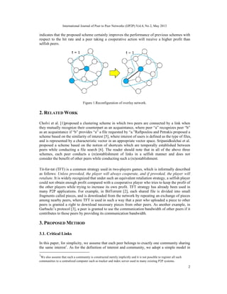 A Cooperative Peer Clustering Scheme for Unstructured Peer-to-Peer Systems | PDF