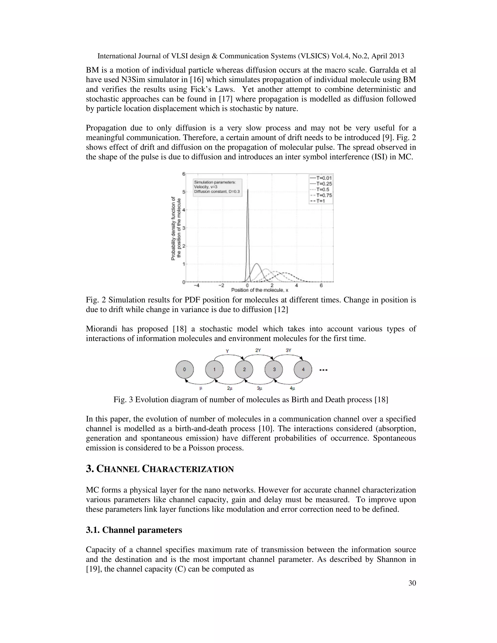 ESTABLISHING A MOLECULAR COMMUNICATION CHANNEL FOR NANO NETWORKS | PDF
