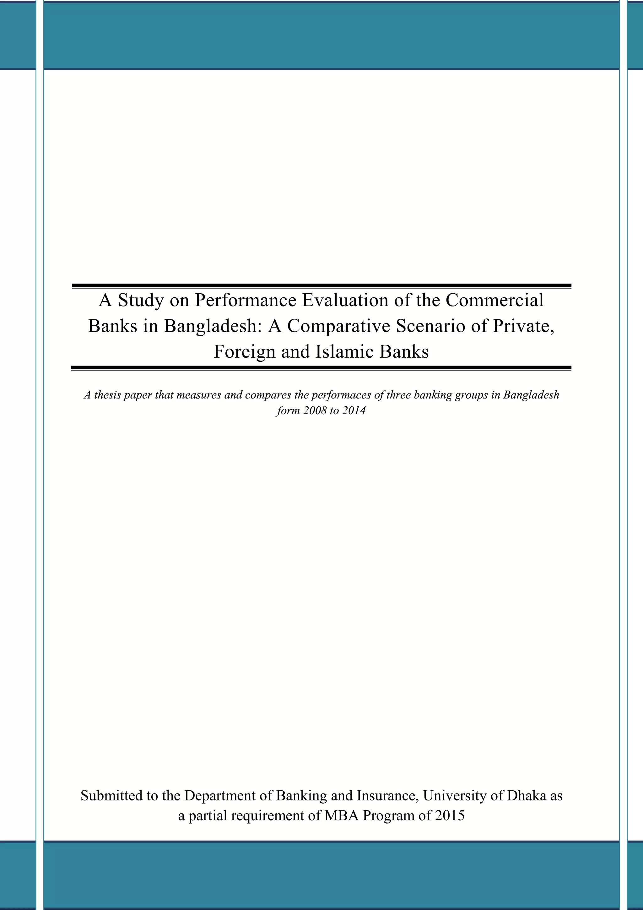 MBA Thesis Paper_HMT778 | PDF