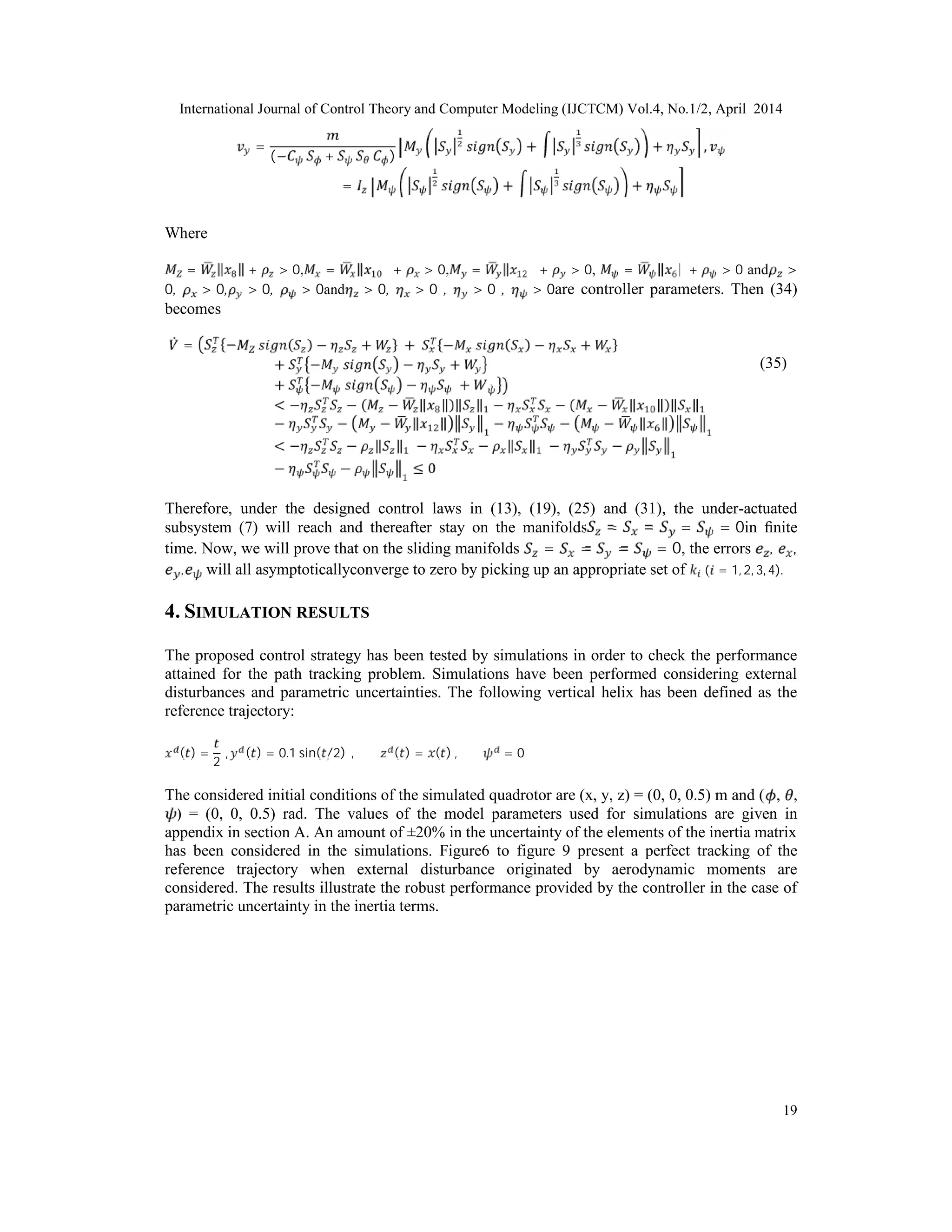 Robust Second Order Sliding Mode Control For A Quadrotor Considering Motor Dynamics Pdf
