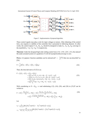 Robust Second Order Sliding Mode Control for A Quadrotor Considering ...