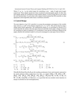 Robust Second Order Sliding Mode Control for A Quadrotor Considering Motor Dynamics | PDF