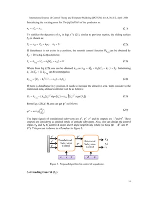 Robust Second Order Sliding Mode Control for A Quadrotor Considering Motor Dynamics | PDF