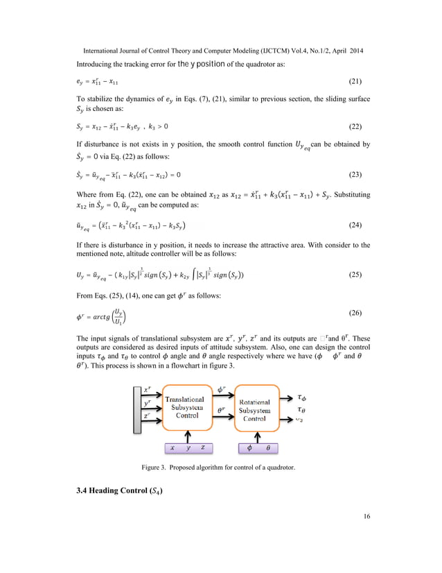Robust Second Order Sliding Mode Control for A Quadrotor Considering Motor Dynamics | PDF